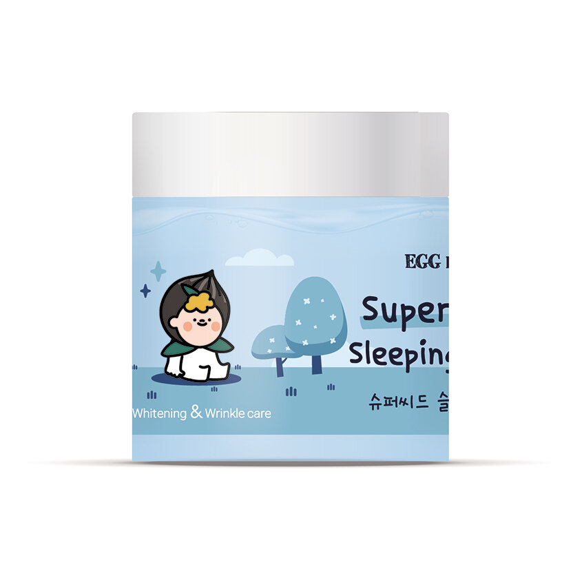 Маска для лица 'EGG PLANET' ночная с экстрактом натуральных семян (успокаивающая), 100 мл