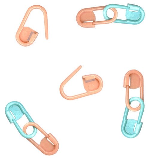 Инструменты для вязания Gamma маркировочное кольцо MKL-20 пластик d 20 мм 20 шт в чехле с замком