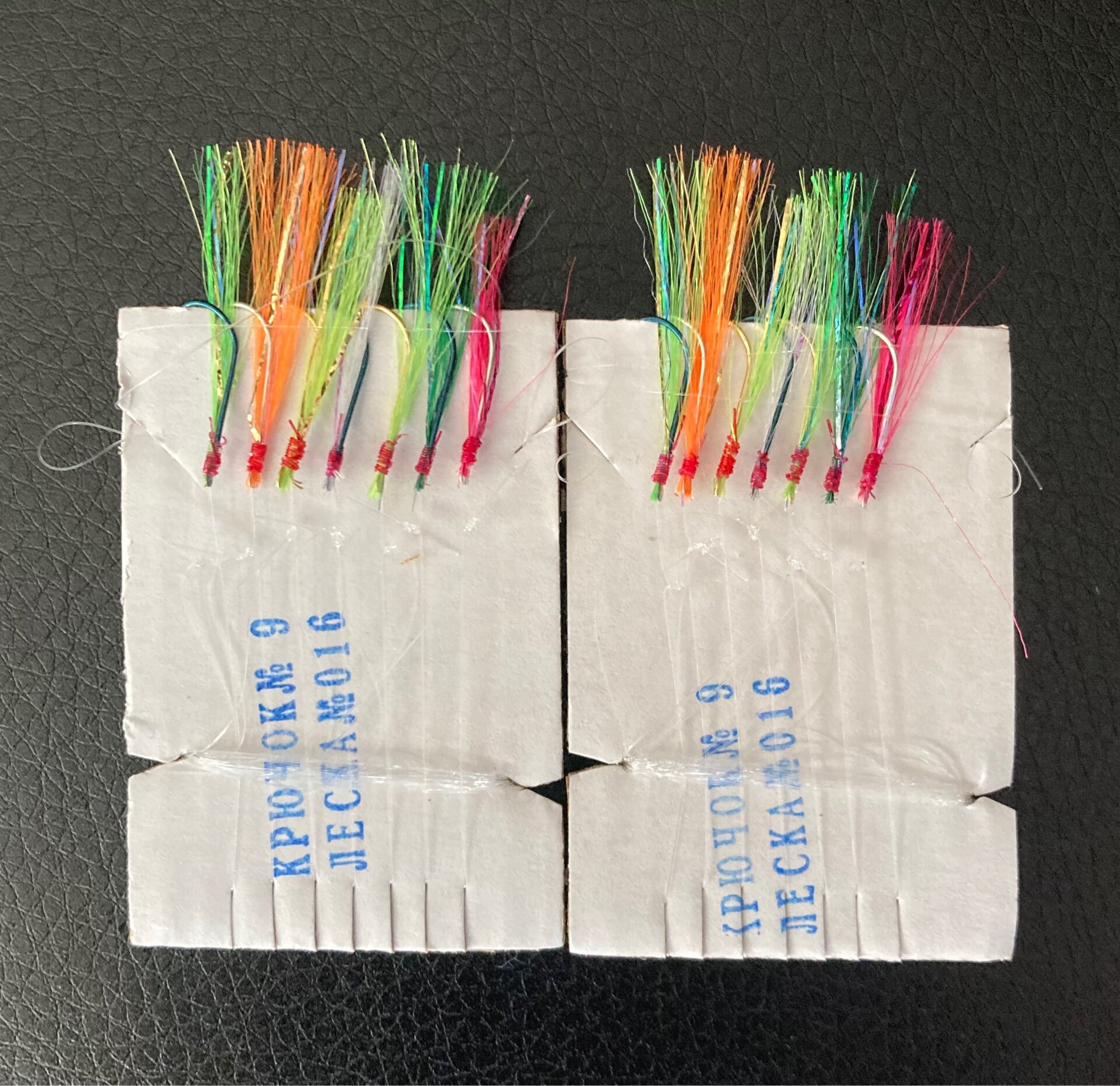 Самодур для рыбалки (сабики) (длина-2.0м крючки №9-7шт , леска№ 16 поводки-1.5см. расстояние между поводками-25см.) Сабики для рыбалки