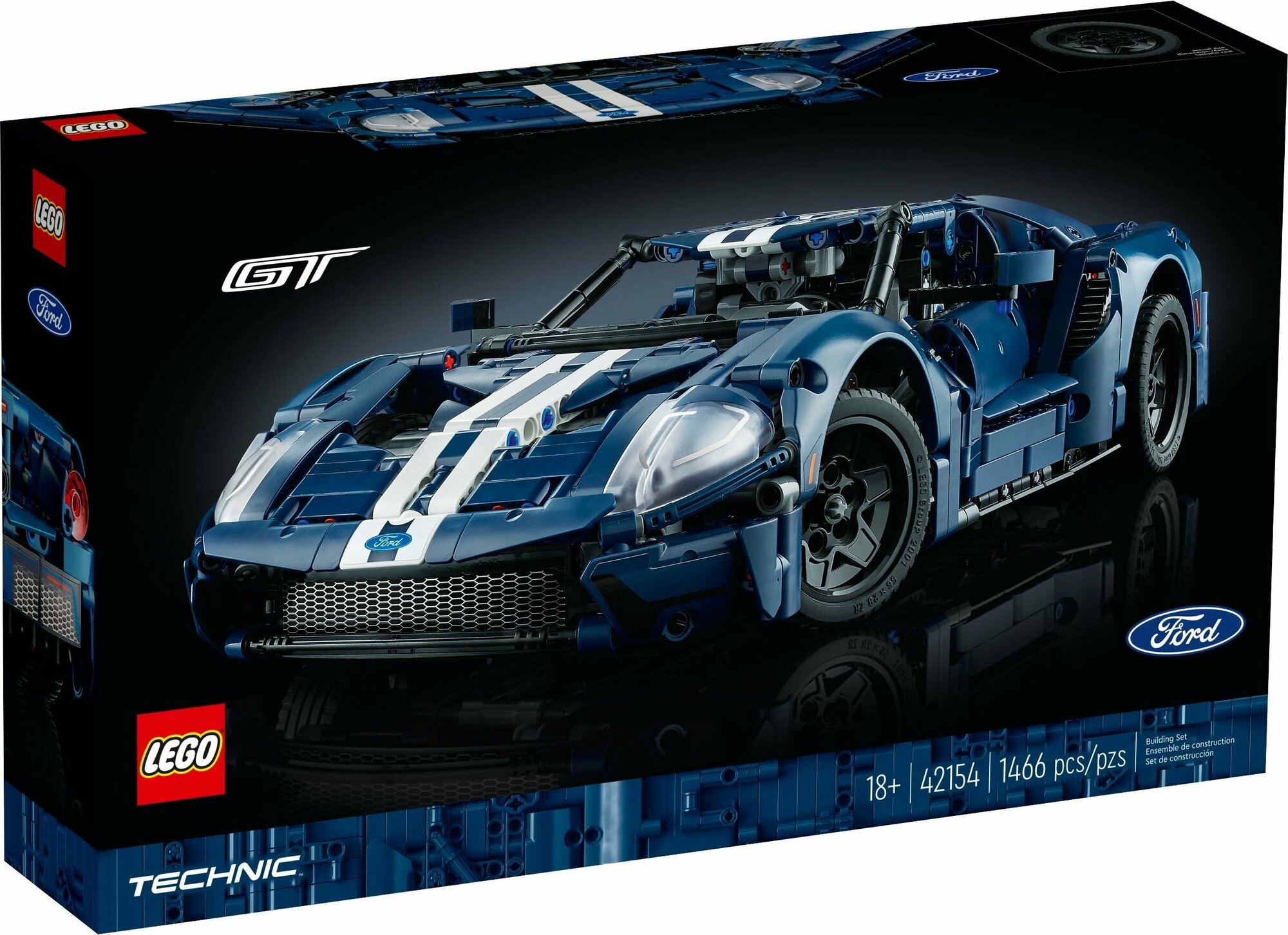Конструктор LEGO 42154 Technic Ford GT 2022