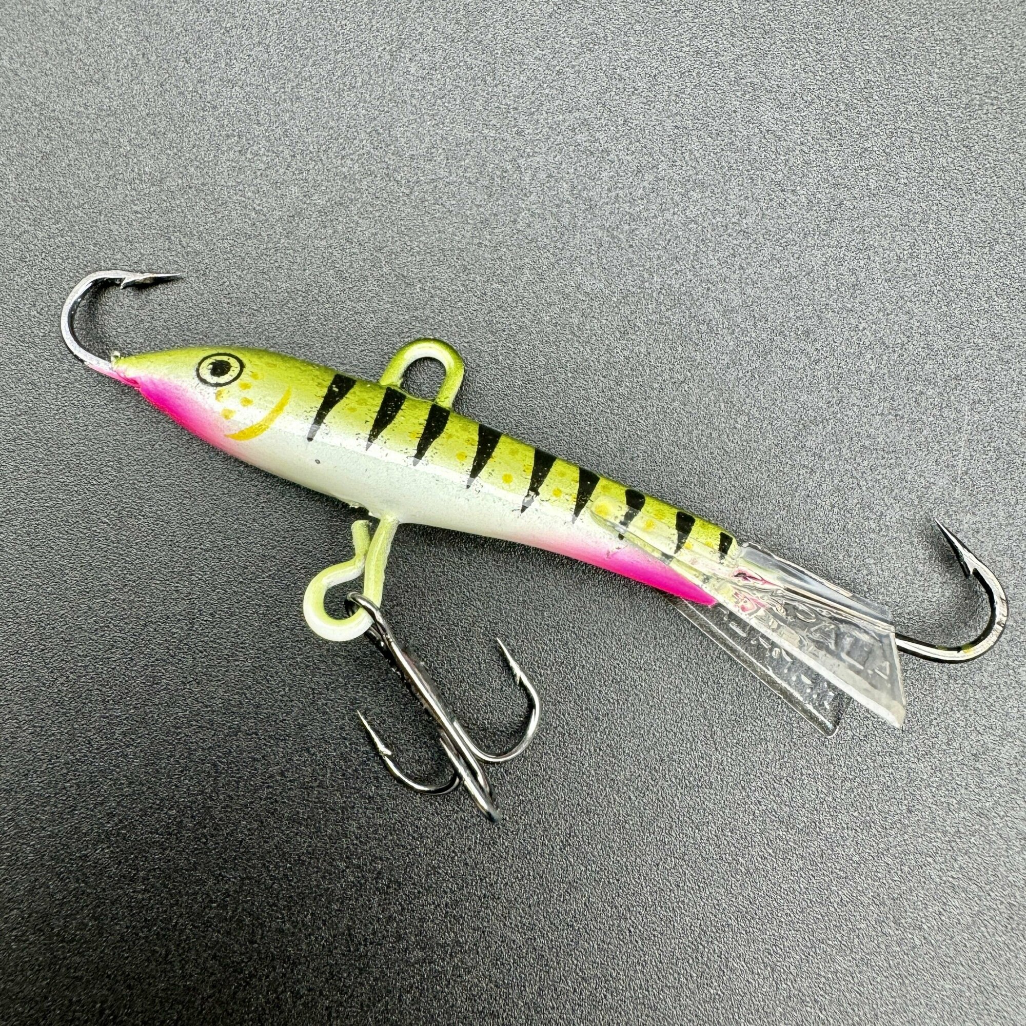 Балансир Rapala 9 гр 50 мм для зимней рыбалки на хищника: окунь, щуку, судак, берш, хариус, жерех
