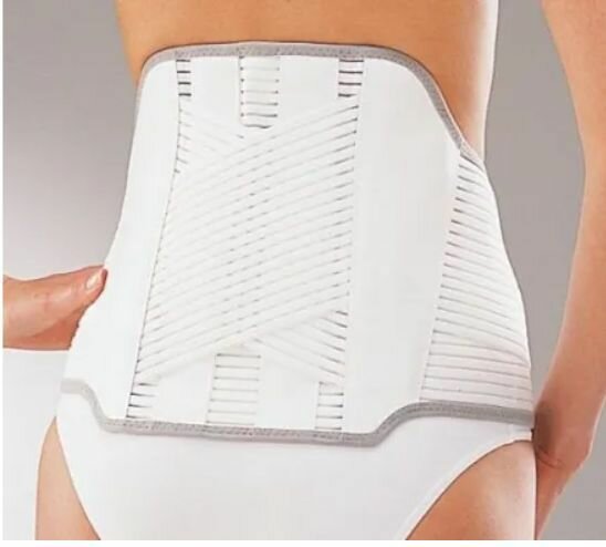 Поясничный опорный корсет с функцией коррекции осанки Thuasne, LOMBACROSS женский