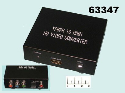 Конвертор HDMI-выход 3RCA+1RCA+Toslink 17-6904