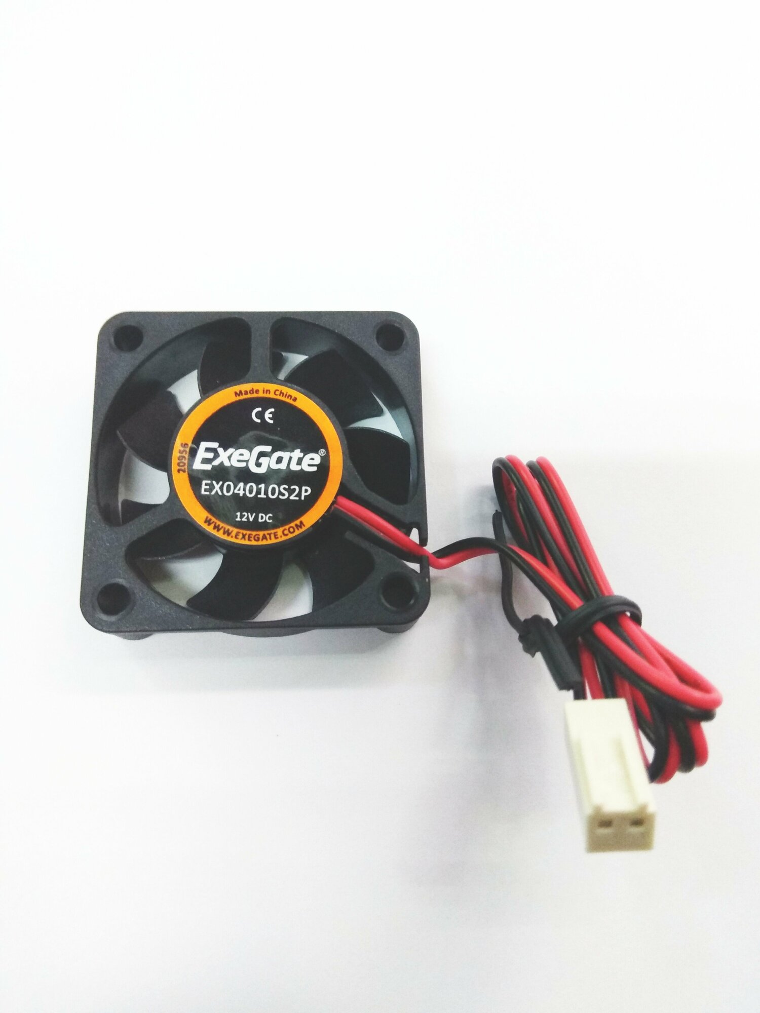 Вентилятор Exegate 40x40x10 EX04010S2P, 5000rpm, 24dB(M),0.08A, SLB, 2pin