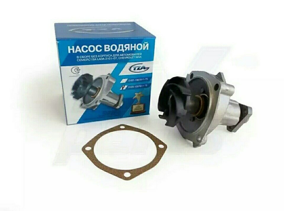 Помпа 2123 Chevrolet Niva ТЗА передняя крышка для системы охлаждения