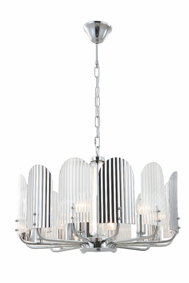 Подвесная люстра iLamp Dolce 15571-6 CR+MULT