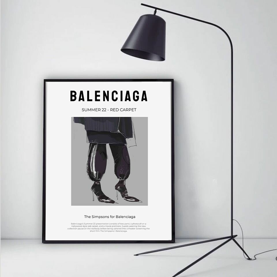 Постер, плакат на стену Balenciaga