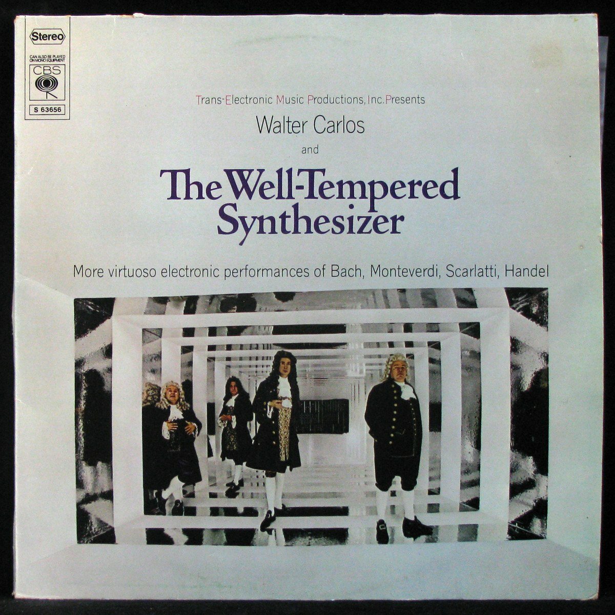 Виниловая пластинка CBS Walter Carlos – Well-Tempered Synthesizer