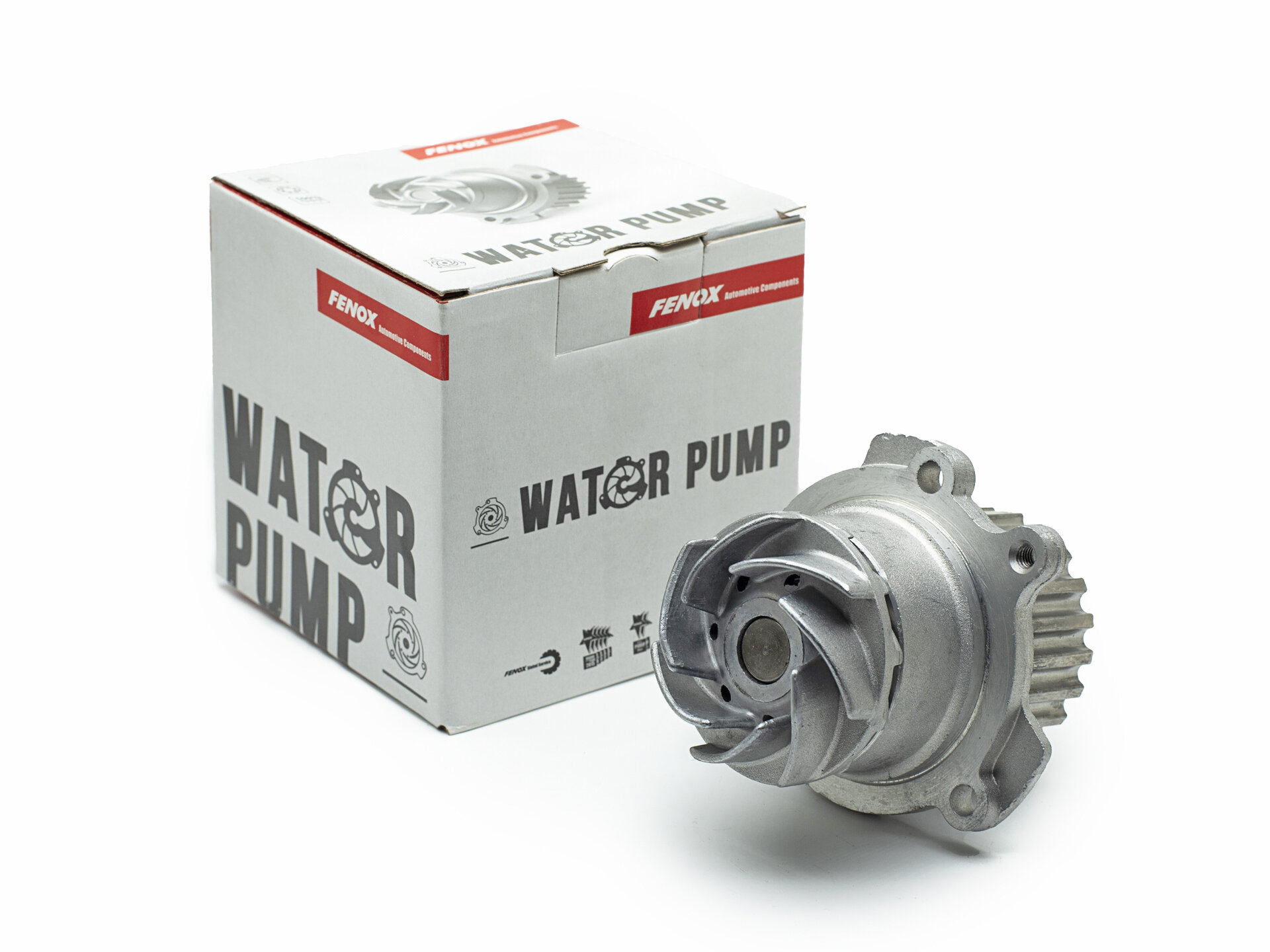 Насос водяной (помпа) ВАЗ 2110-12, Kalina, Priora (16V, инжект.) FENOX