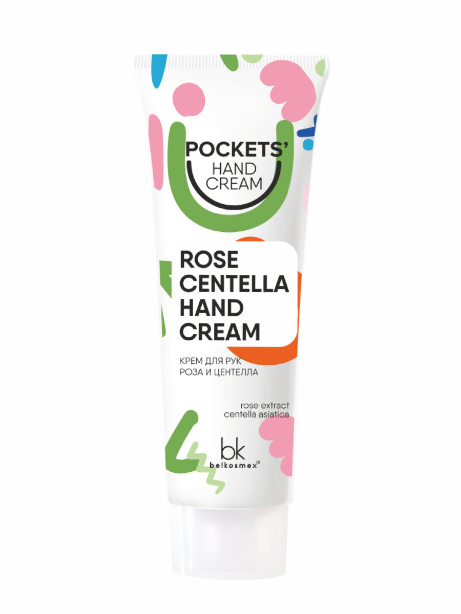 Belkosmex Крем для рук роза и центелла Pockets’ Hand Cream 30г