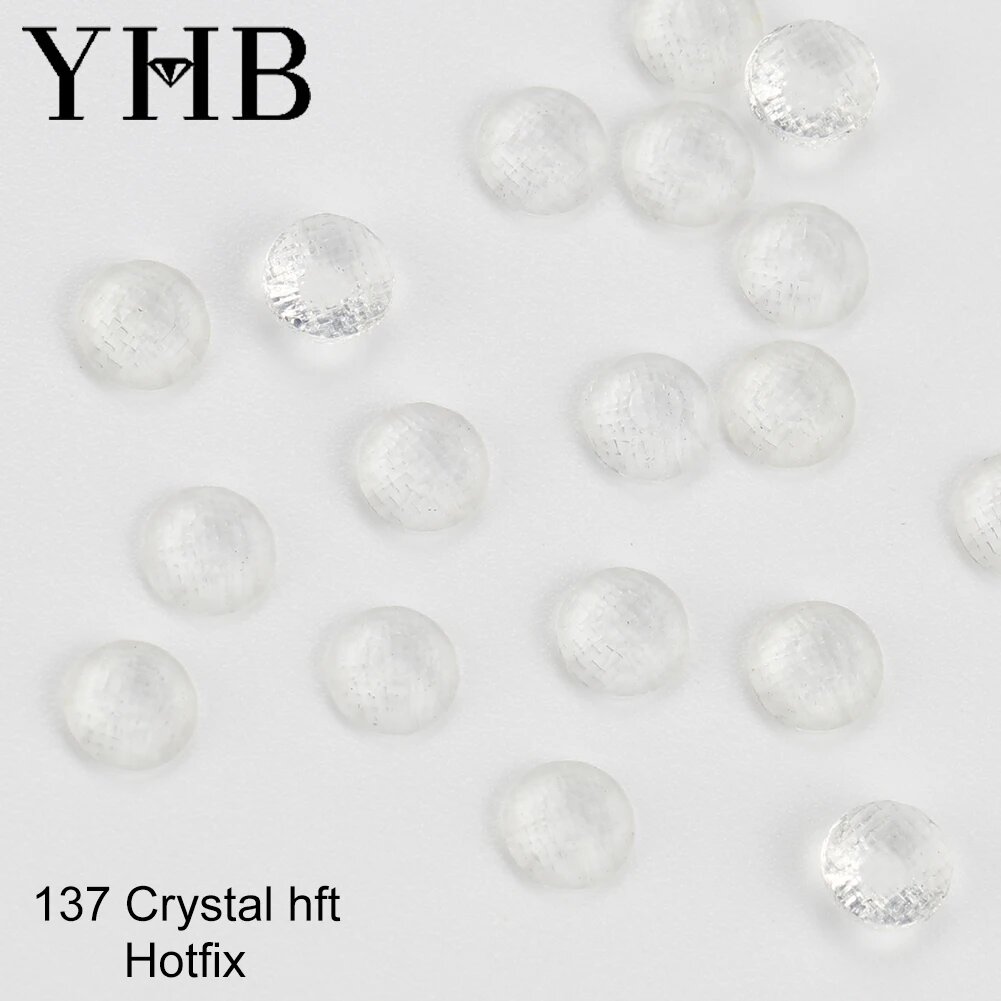 Стразы YHB 3mm SS10 Crystal hft, 1440шт, Цвет 137