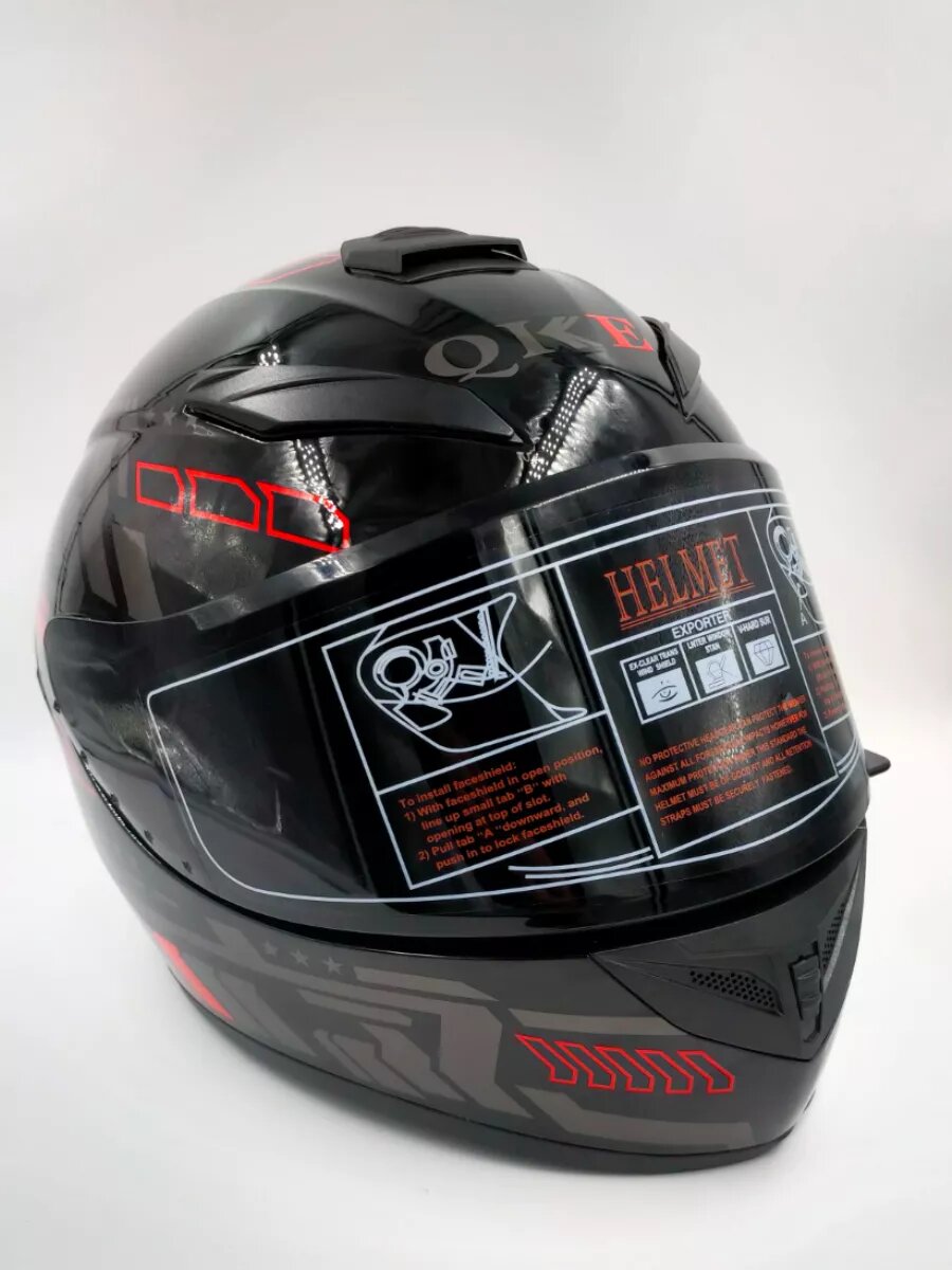 Шлем для мотоцикла мотошлем интеграл мотоциклетный