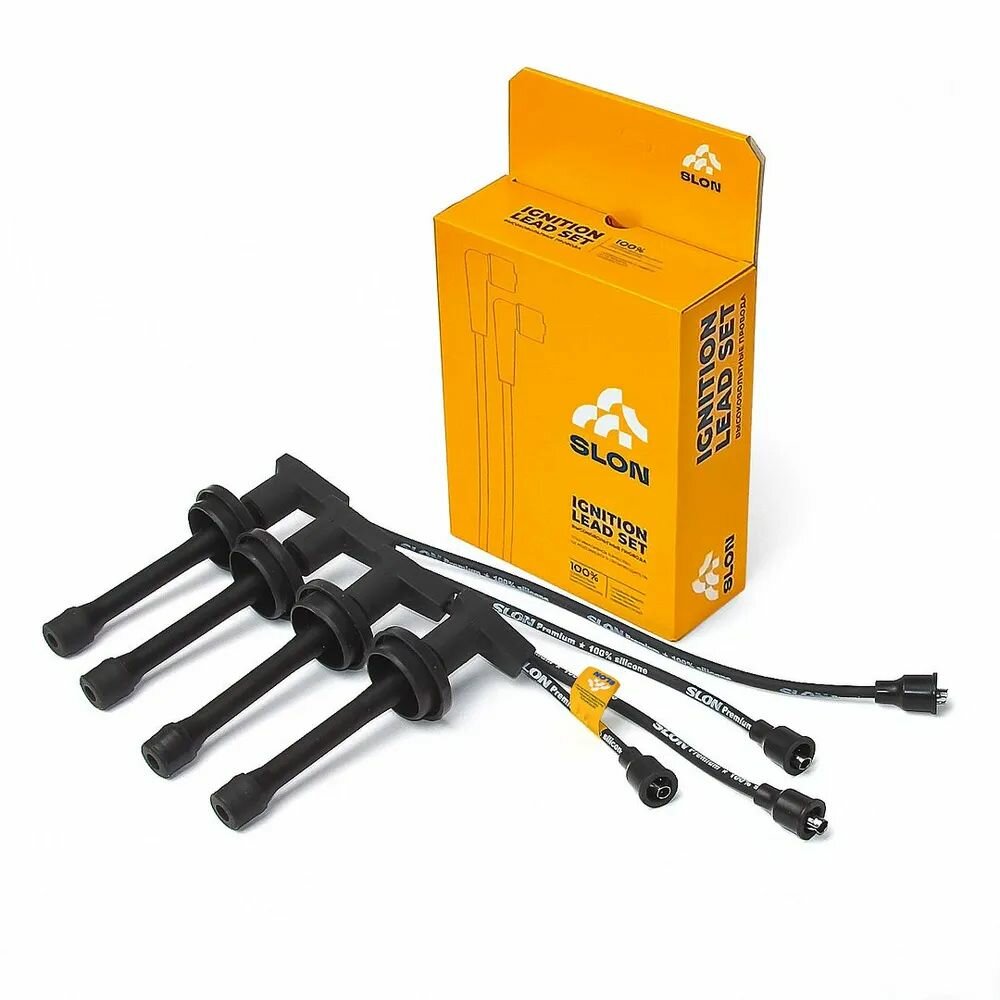 Комплект высоковольтных проводов SLON (4091.3707244-SL) ГАЗ, УАЗ ЗМЗ-409