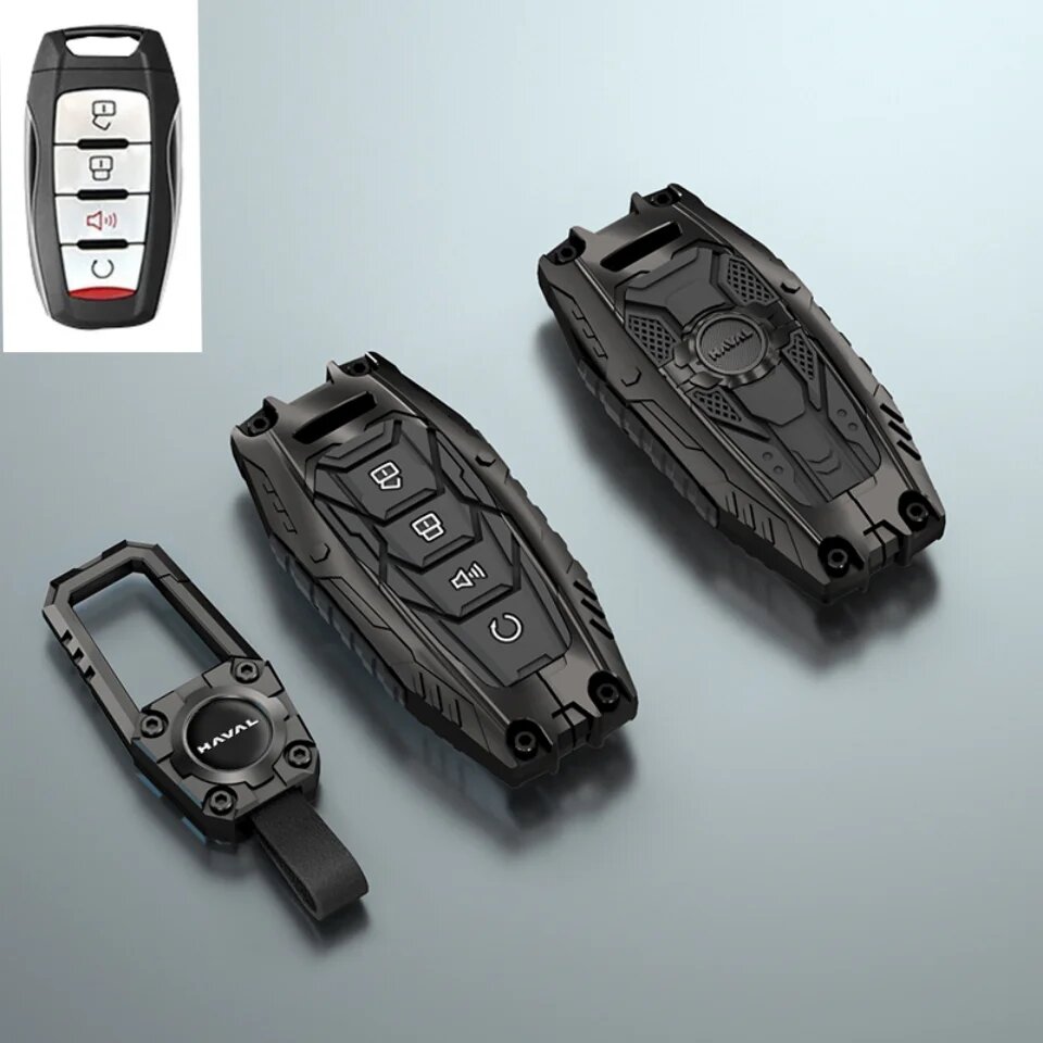 Чехол для автомобильного ключа для Great Wall Haval Jolion 2022 H6 H7 H4 H9 F5 F7 F7X F7H H2S GMW Dargo Shell Fob Аксессуары
