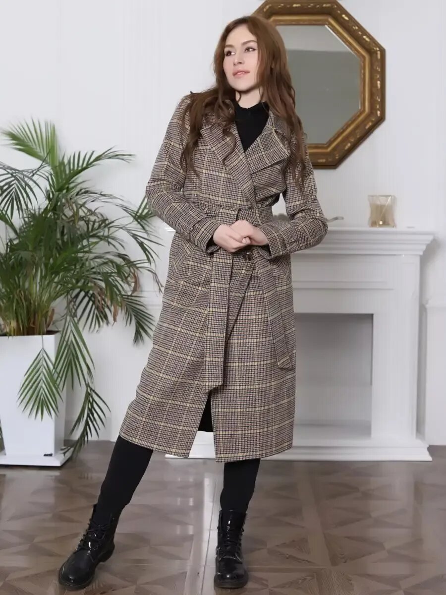 Пальто Весна-осень 2023