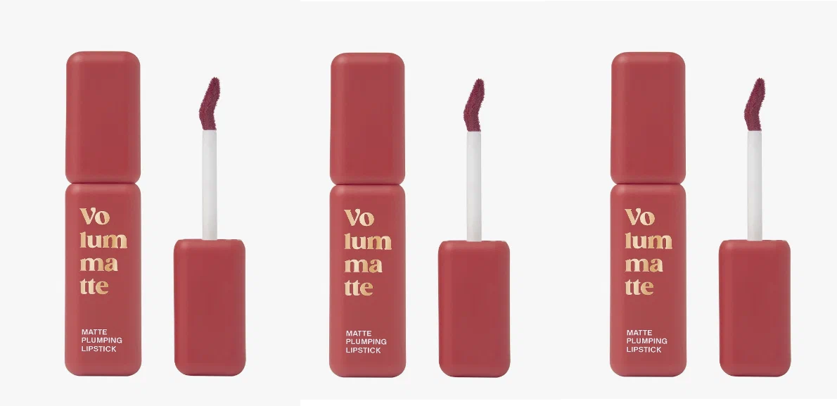Устойчивая жидкая матовая помада для губ Vivienne Sabo Volummatte, с плампингом, тон 05 3 шт
