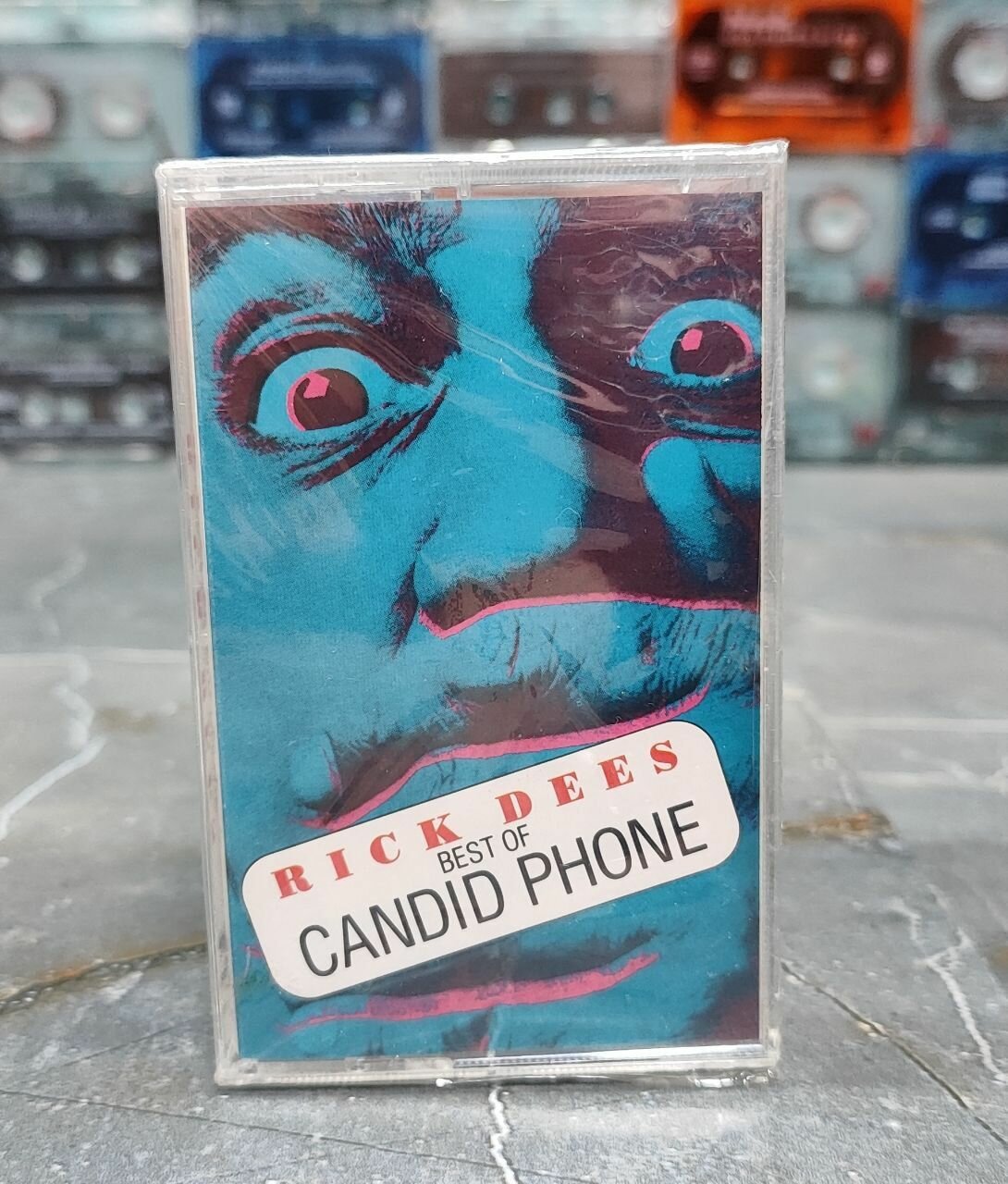 RICK DEES-BEST OF CANDID PHONE, кассета, аудиокассета (МС), USA, 1990
