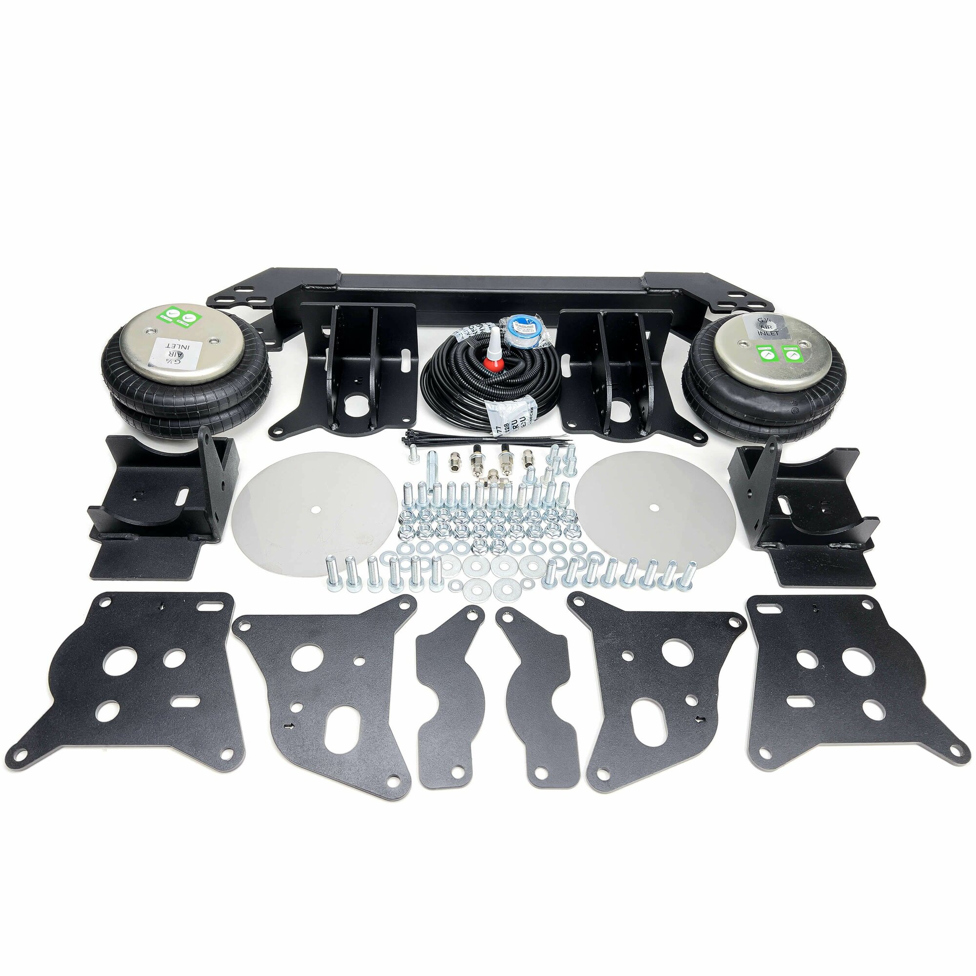 Комплект пневмоподвески на заднюю ось ГАЗ Соболь NN, Газель Комби NN (односкатная ошиновка) (пневмоподвеска на Соболь НН; Газель NN)