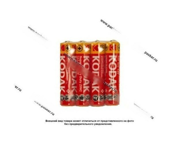 Батарейка kodak r03 ааа super heavy duty