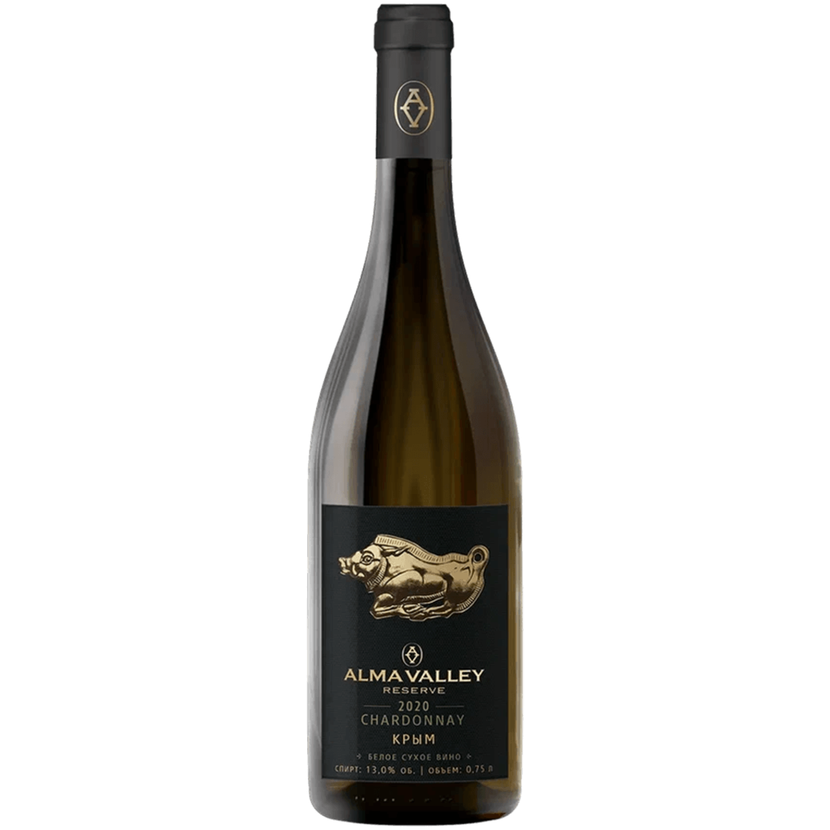 Вино Alma Valley Chardonnay Reserve белое сухое 0,75 л