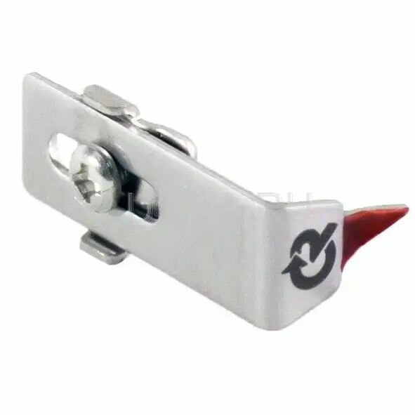 Указатель рабочей температуры Росма 00000025204, нержавеющая сталь, серый металлик