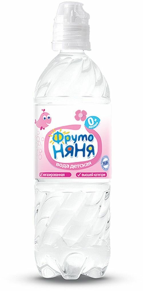 Фрутоняня вода питьевая детская 0,33Л