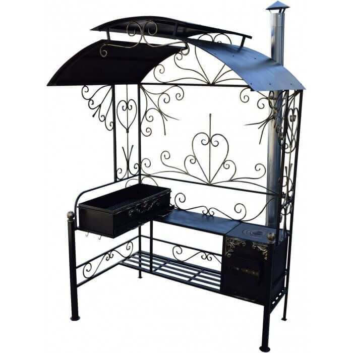 Кованый мангал "Рим"