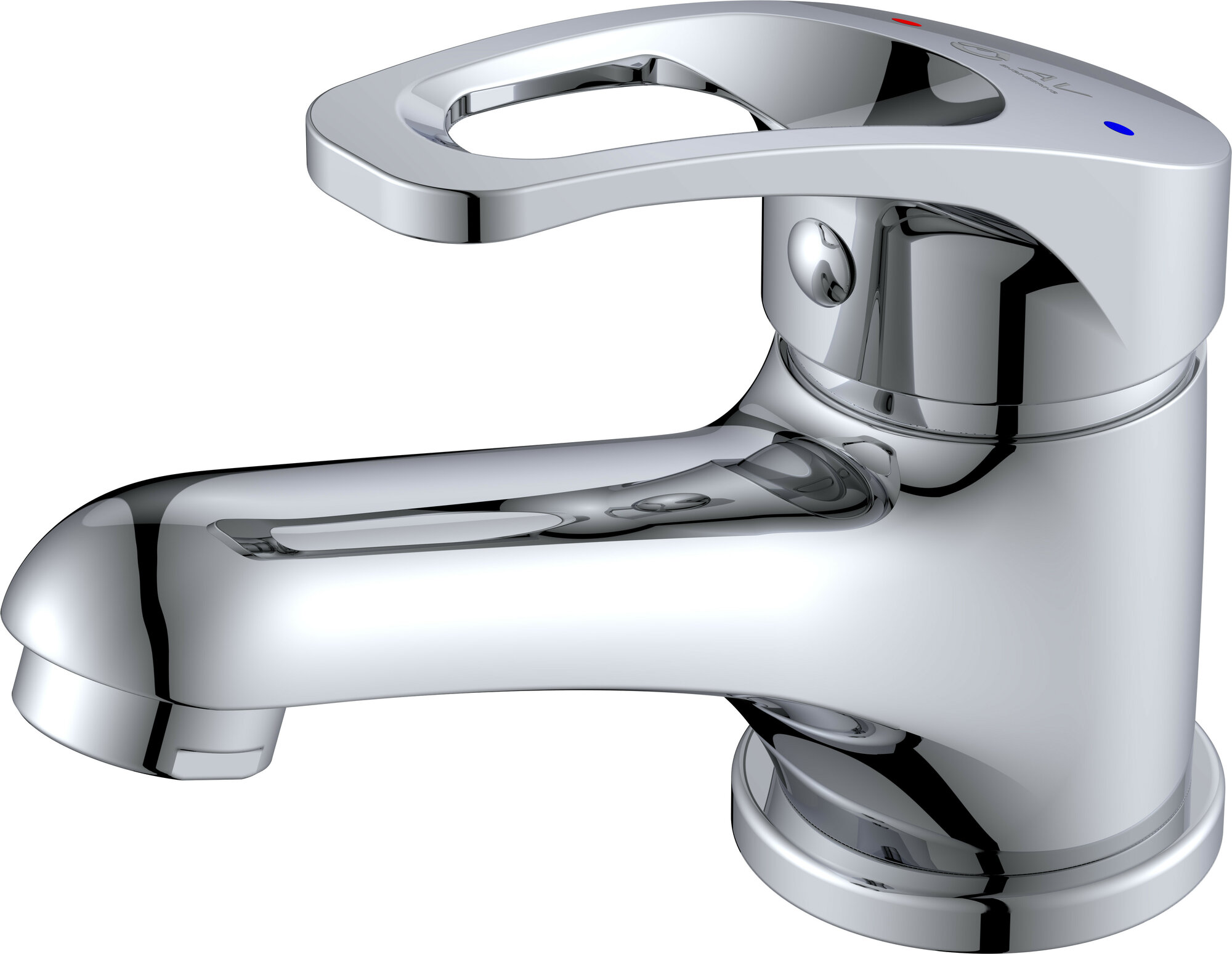 Смеситель для раковины AV ENGINEERING Urs, монолитный излив (AVURS1-A120-110)