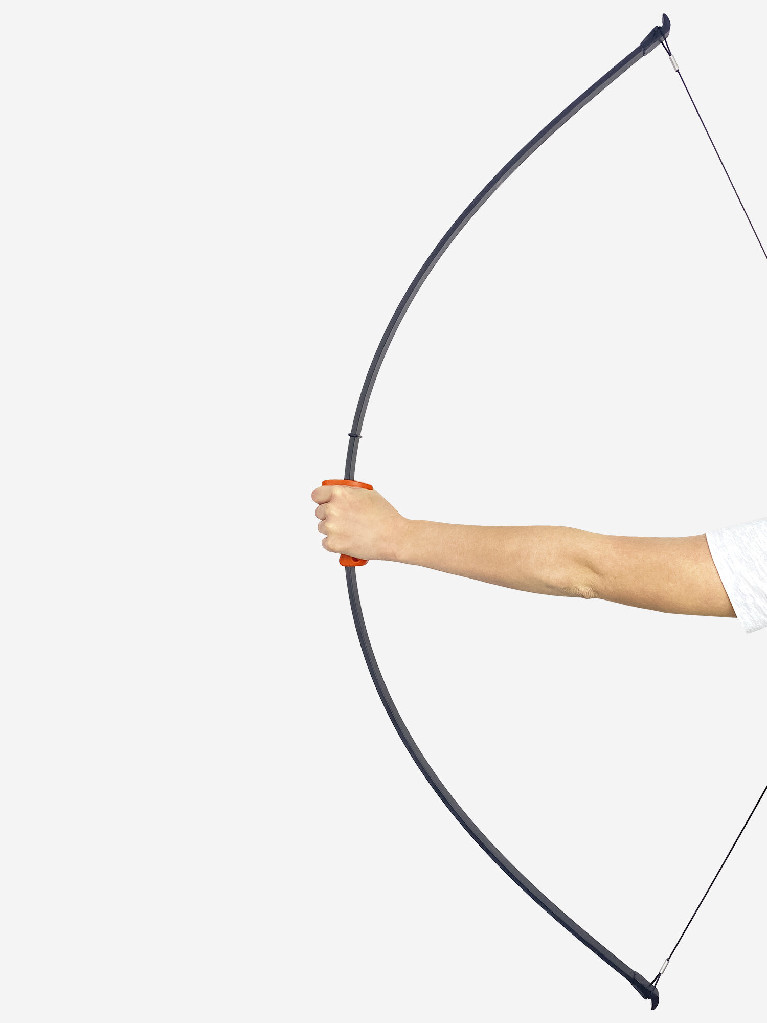 Лук детский классический Ek Crusader 130см (22-28"/15lbs) черный (с комплектацией) Ek Archery