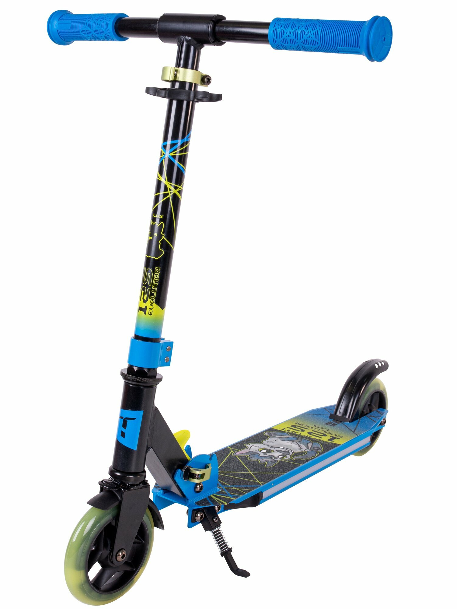 Самокат Tech Team Comfort 125 evolution lux blue