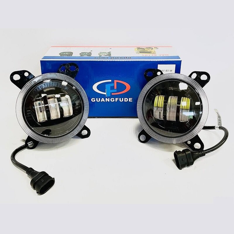 Фapa пpотивотуманная DAF 003 W 12V-24V DRL W(WD-070)(DАF-B3-W)