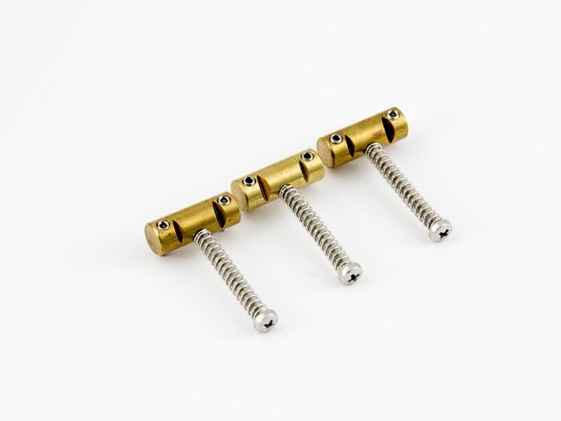 Набор седел для электрогитары ABM VCS, 3 шт, латунь