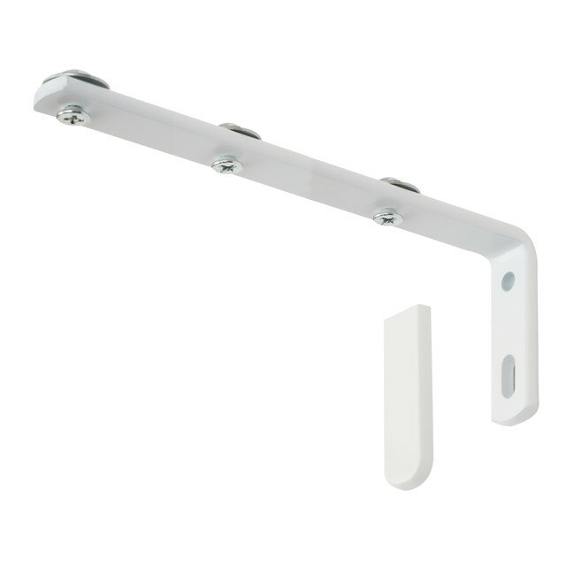 ARTTEX Facile кронштейн стеновой для карниза, белый цвет, арт.153.719, установка в помещении
