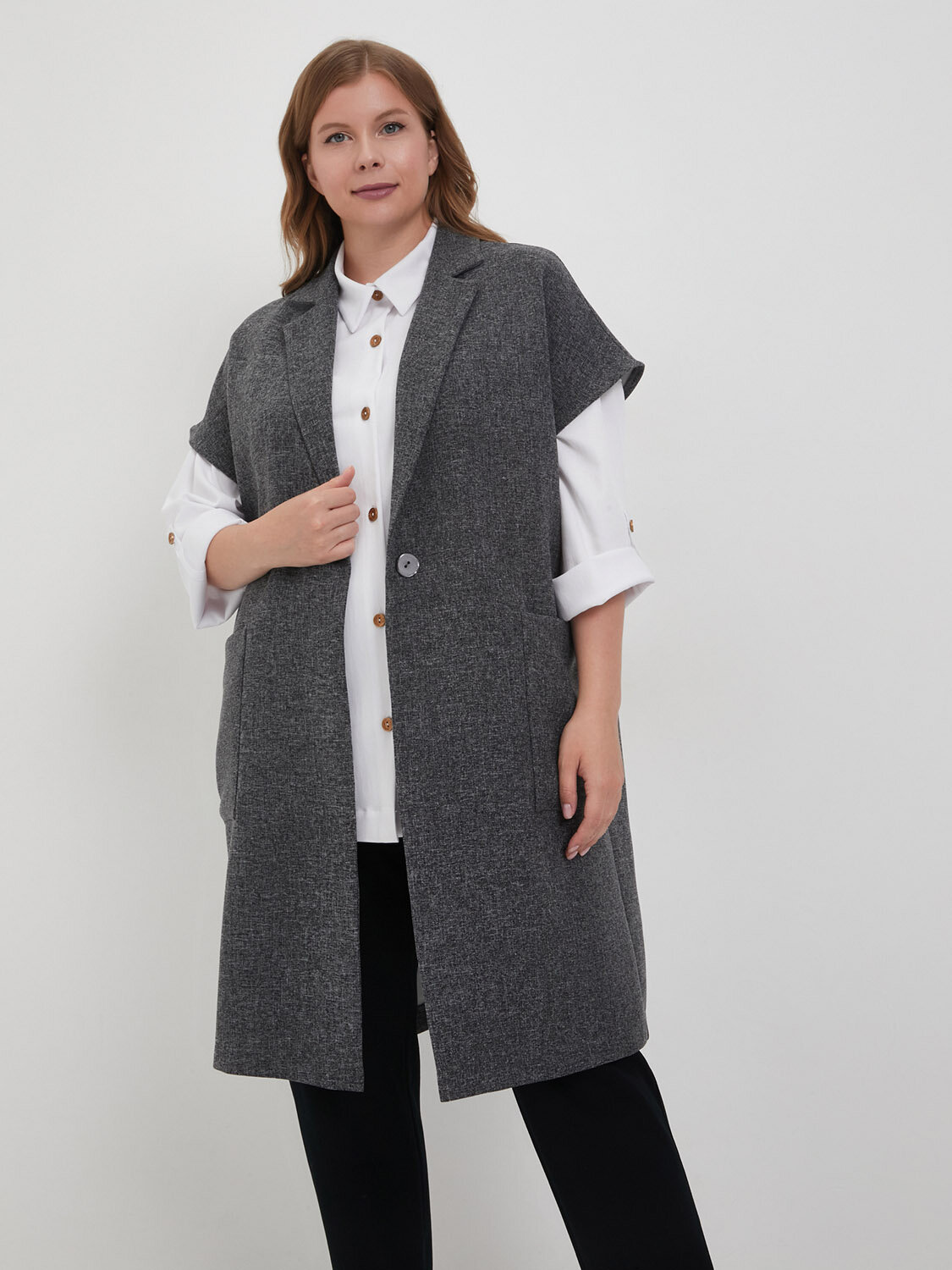 Пиджак большие размеры