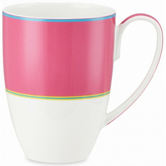 Кружка Spode Кит Кемп Калипсо 460 мл, фарфор костяной, розовый (SPD-KKCP8997-XB-1)