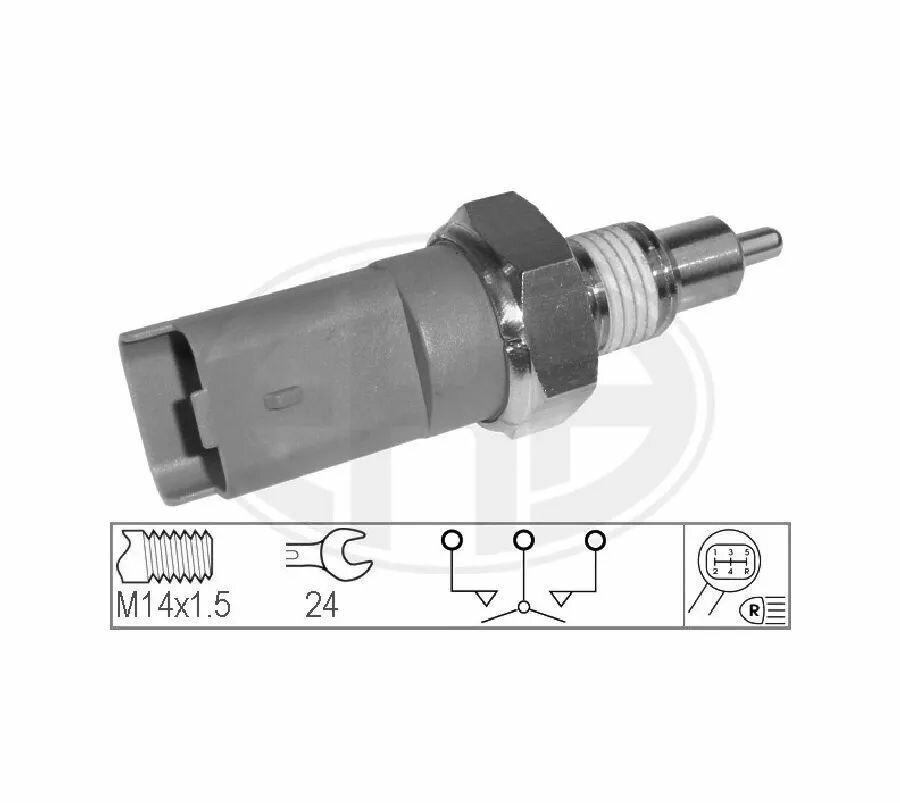 Датчик заднего хода Ниссан Альмера Рено Логан Сандеро Nissan Almera Renault Logan Sandero