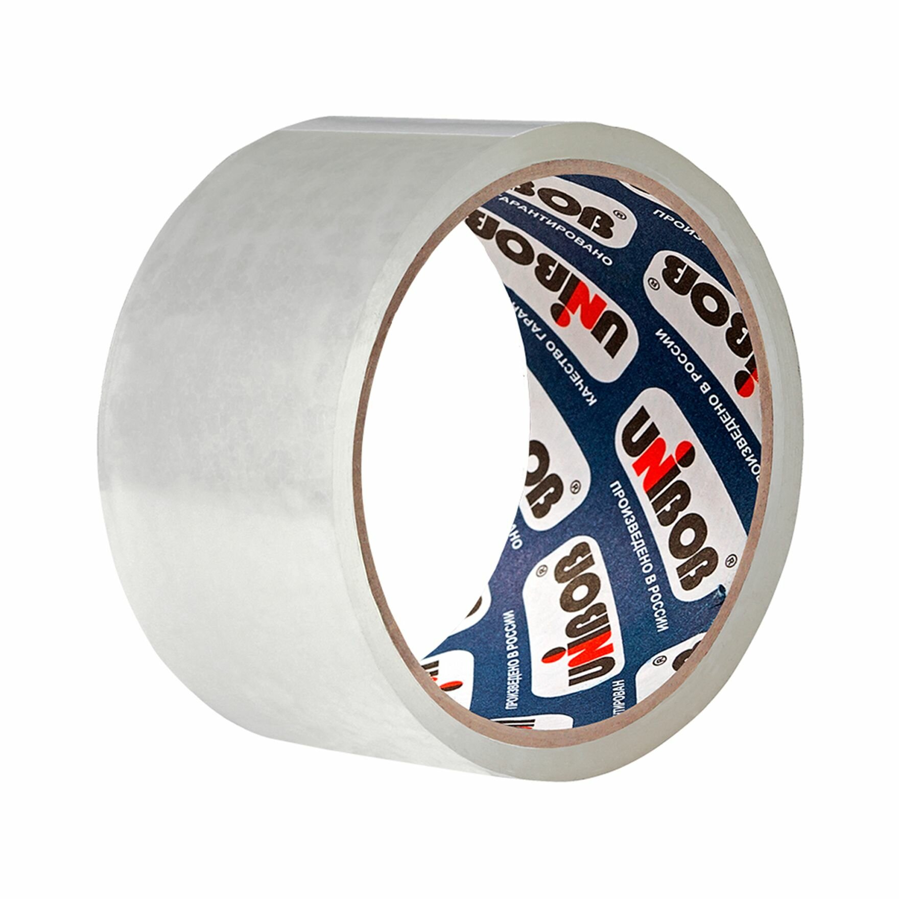 Клейкая лента(скотч) упаковочная прозрачная 48 мм * 24 м, 45 мкм