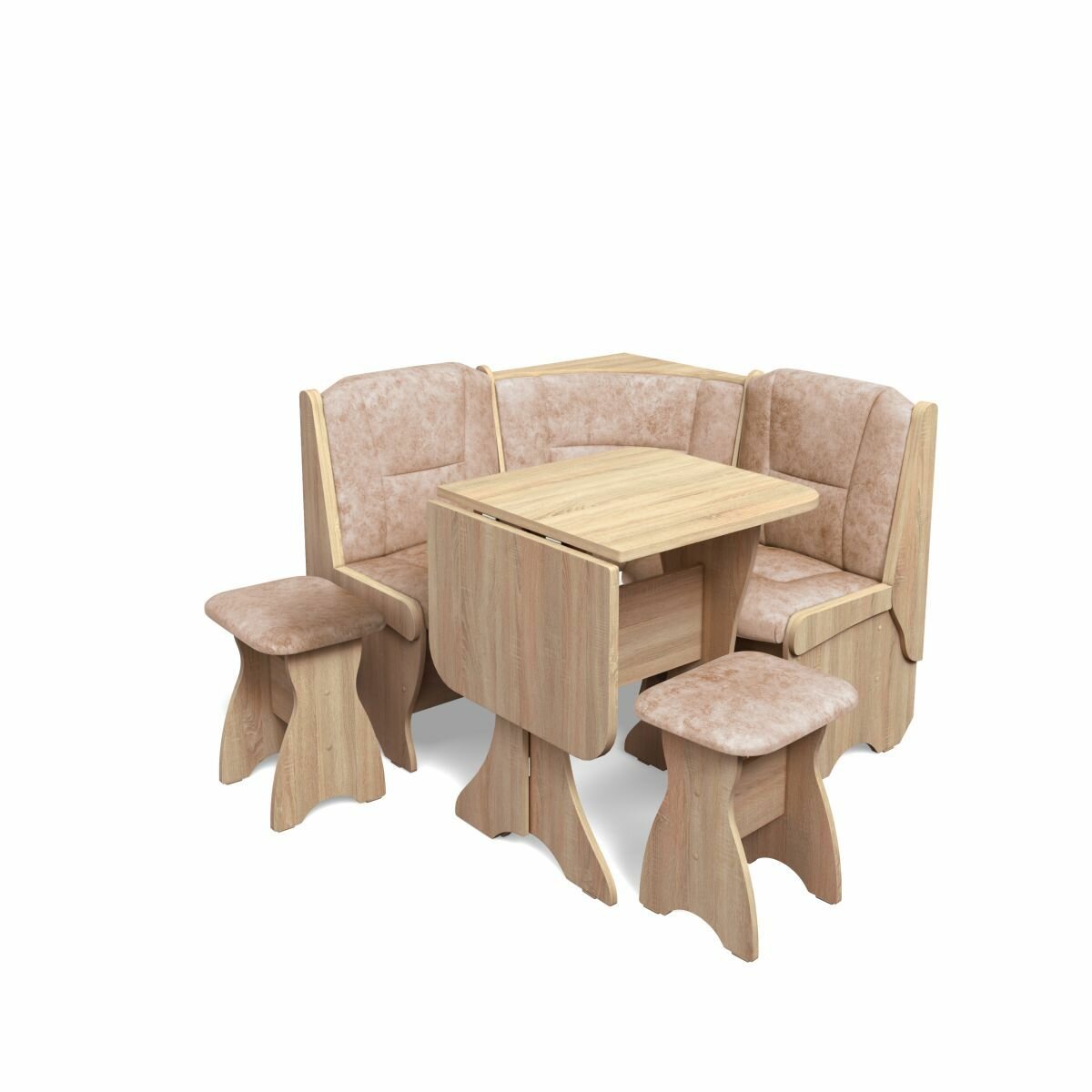 Кухонный уголок Грация Дуб Сонома/В. Латте/Дуб Сонома