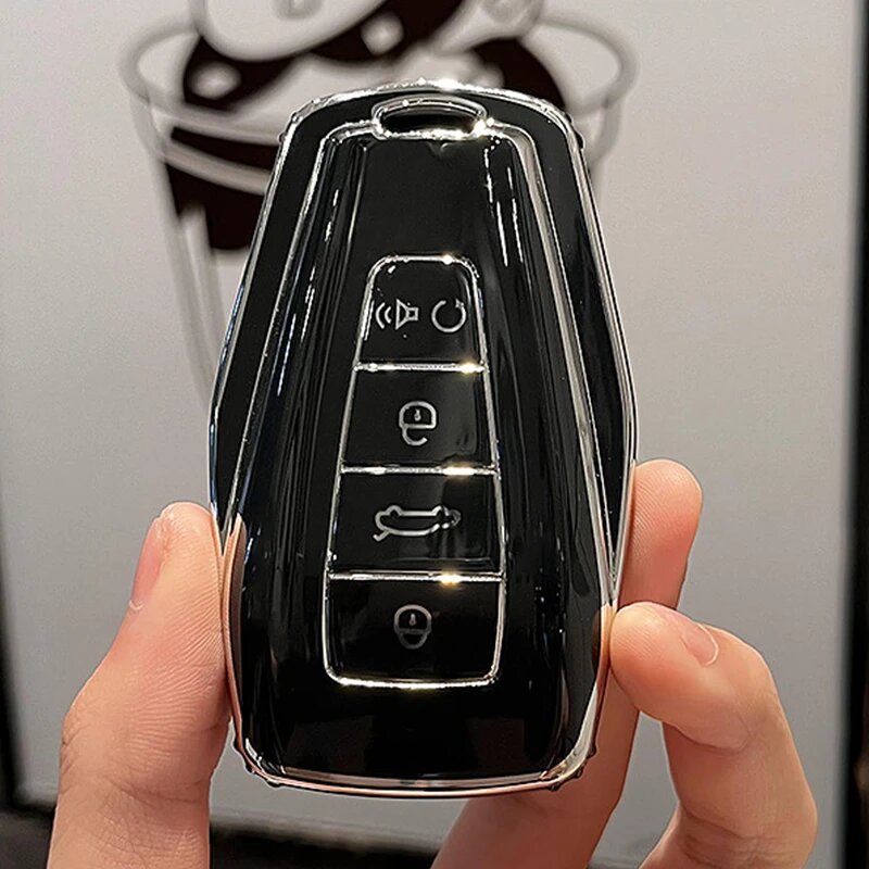 Чехол для ключа Geely Coolray X6 X7 черный