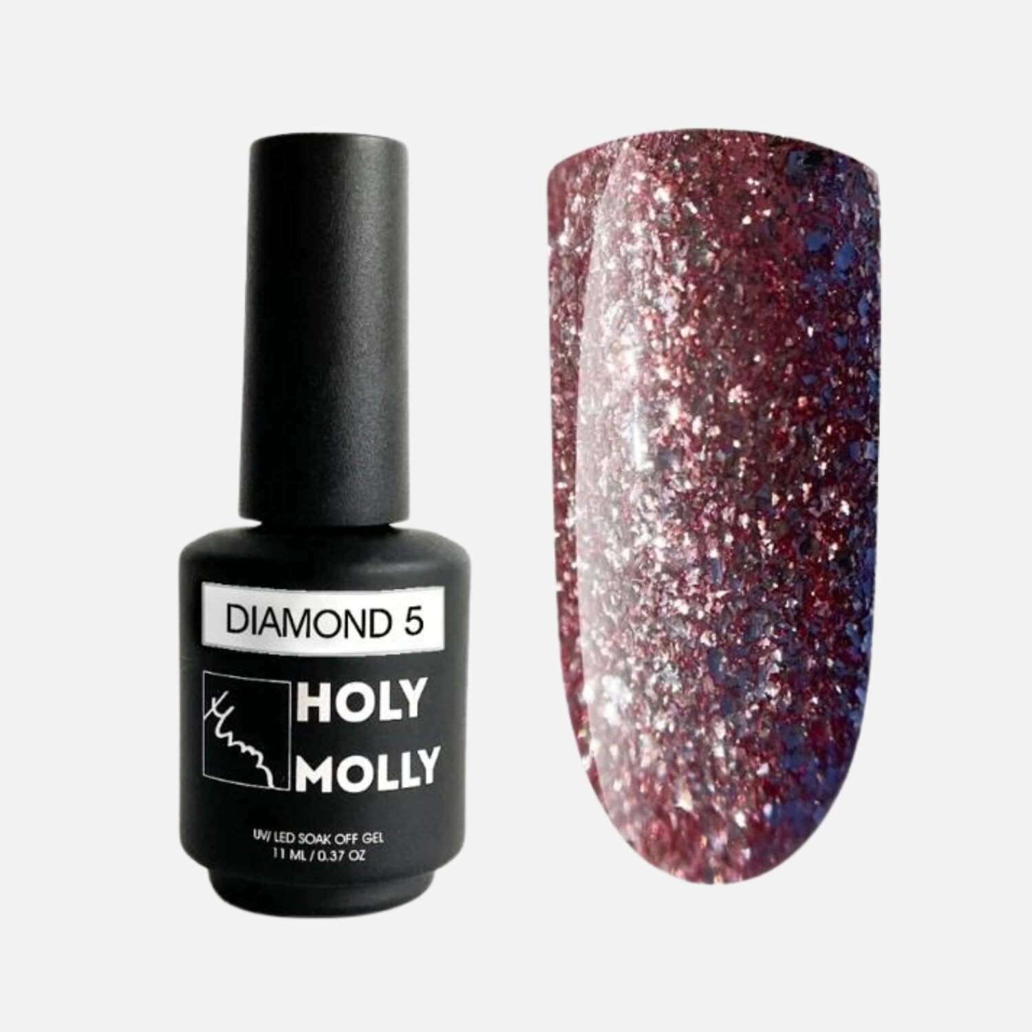 Гель-лак Holy Molly Diamond №05 11 мл