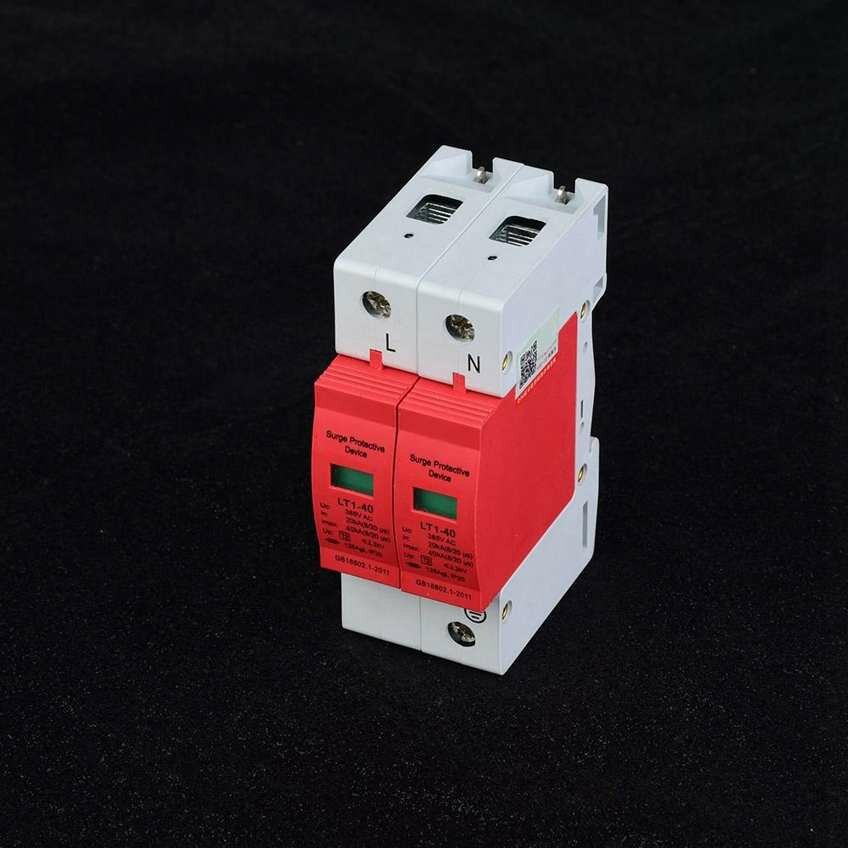 Молниезащита Низковольтный разрядник Устройство защиты от перенапряжения переменного тока 40KA/65KA SD