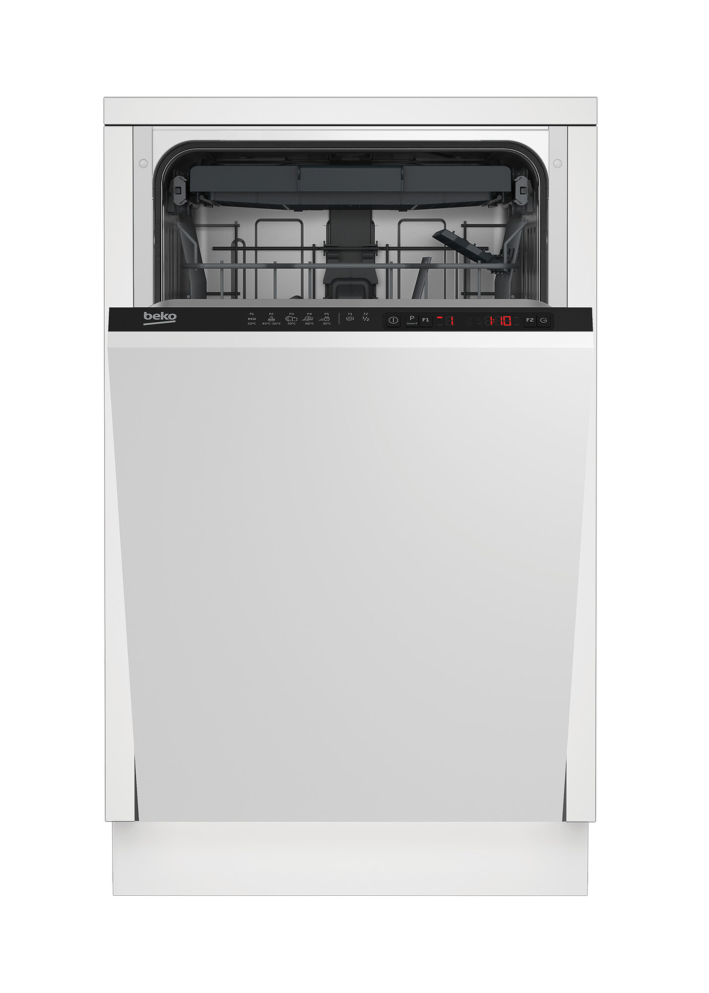 Встраиваемая посудомоечная машина Beko BDIS 25961 (7620598335) стальной/черный