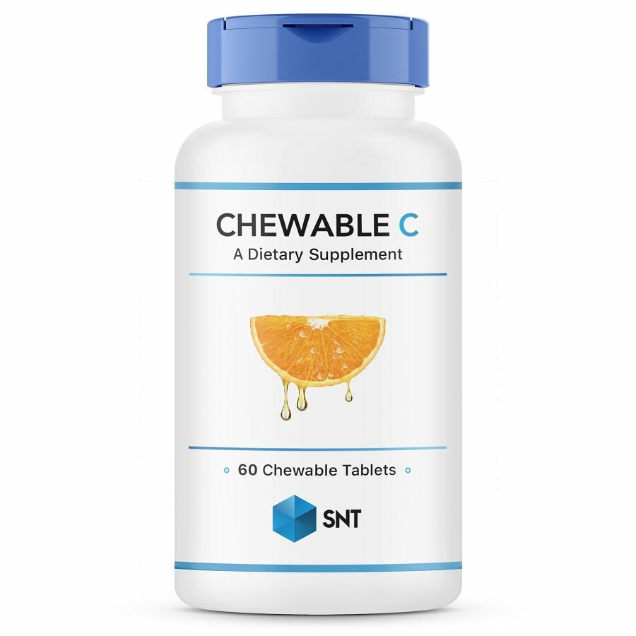 SNT Vitamin Chewable C 500 mg 60 жевательных таблеток, Vitamin C