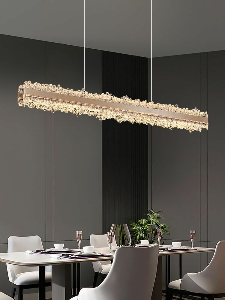 Люстра потолочная, обеденный подвесной светильник , Модель№ C796-120 , бренда Cassina , Дистанционное управление светодиодной лампой, Современная акриловая лампа Новая