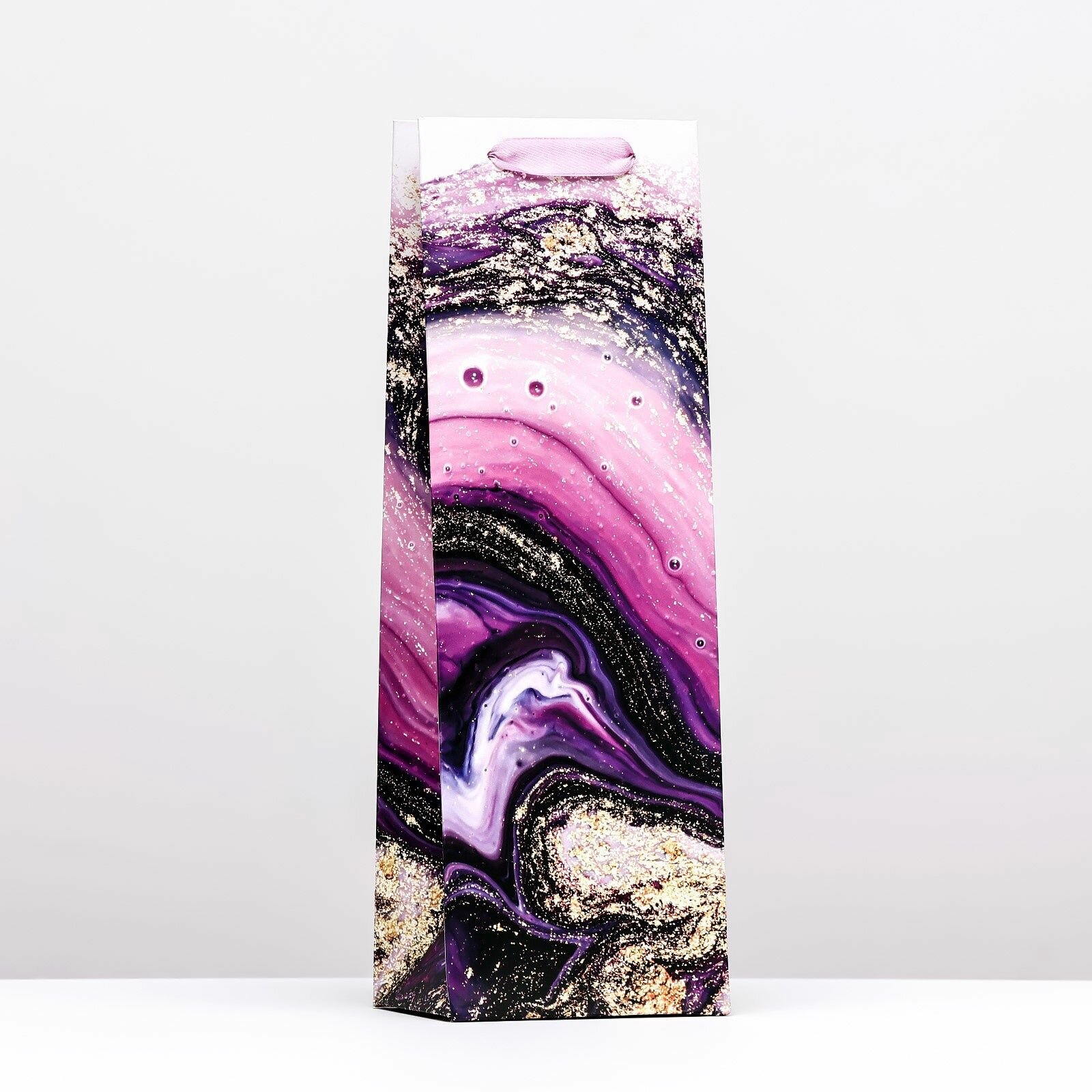 Пакет под бутылку Волны , 12 36 9 см