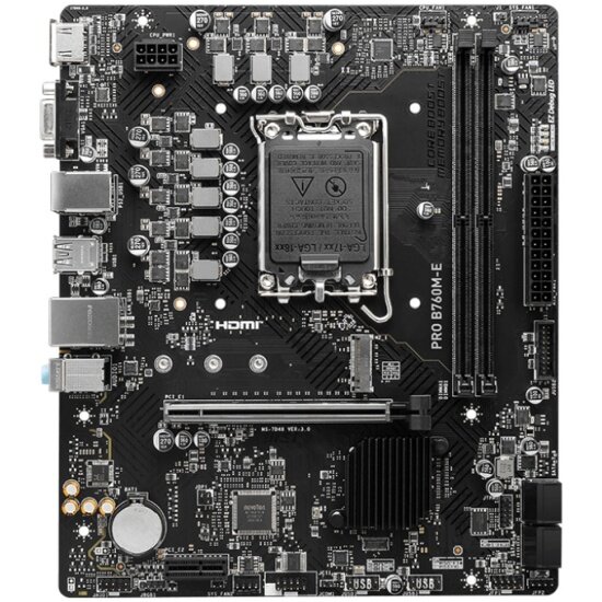 MSI Pro B760M-E DDR5