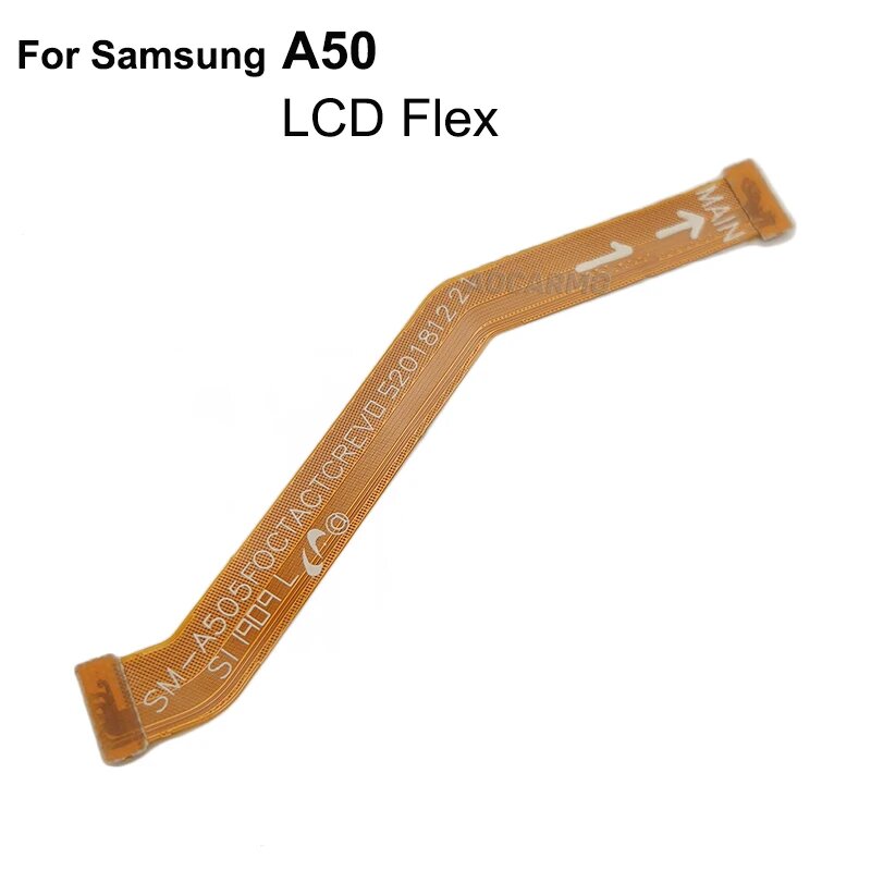 Aocarmo для Samsung Galaxy A20 A30 A50, разъем для основной платы ЖК-экрана, гибкий A50--Small