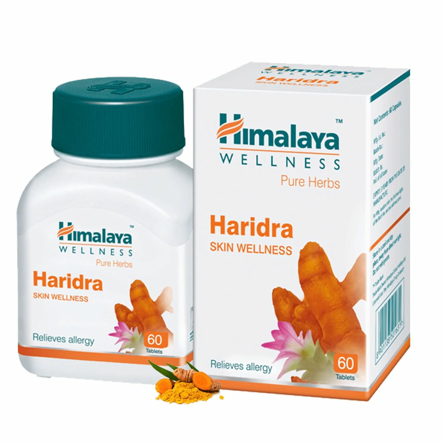 Харидра (Haridra Himalaya), пищевая добавка для нормализации кишечной флоры, 60 таб.