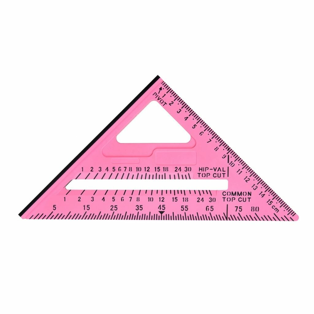 Деревообрабатывающая треугольная линейка-7-дюймовый порошок