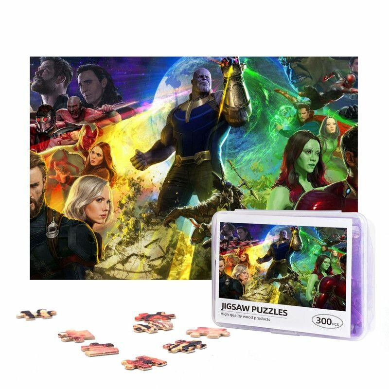 Avengers Деревянный пазл Марвел Деревянные пазлы Мстители Marvel